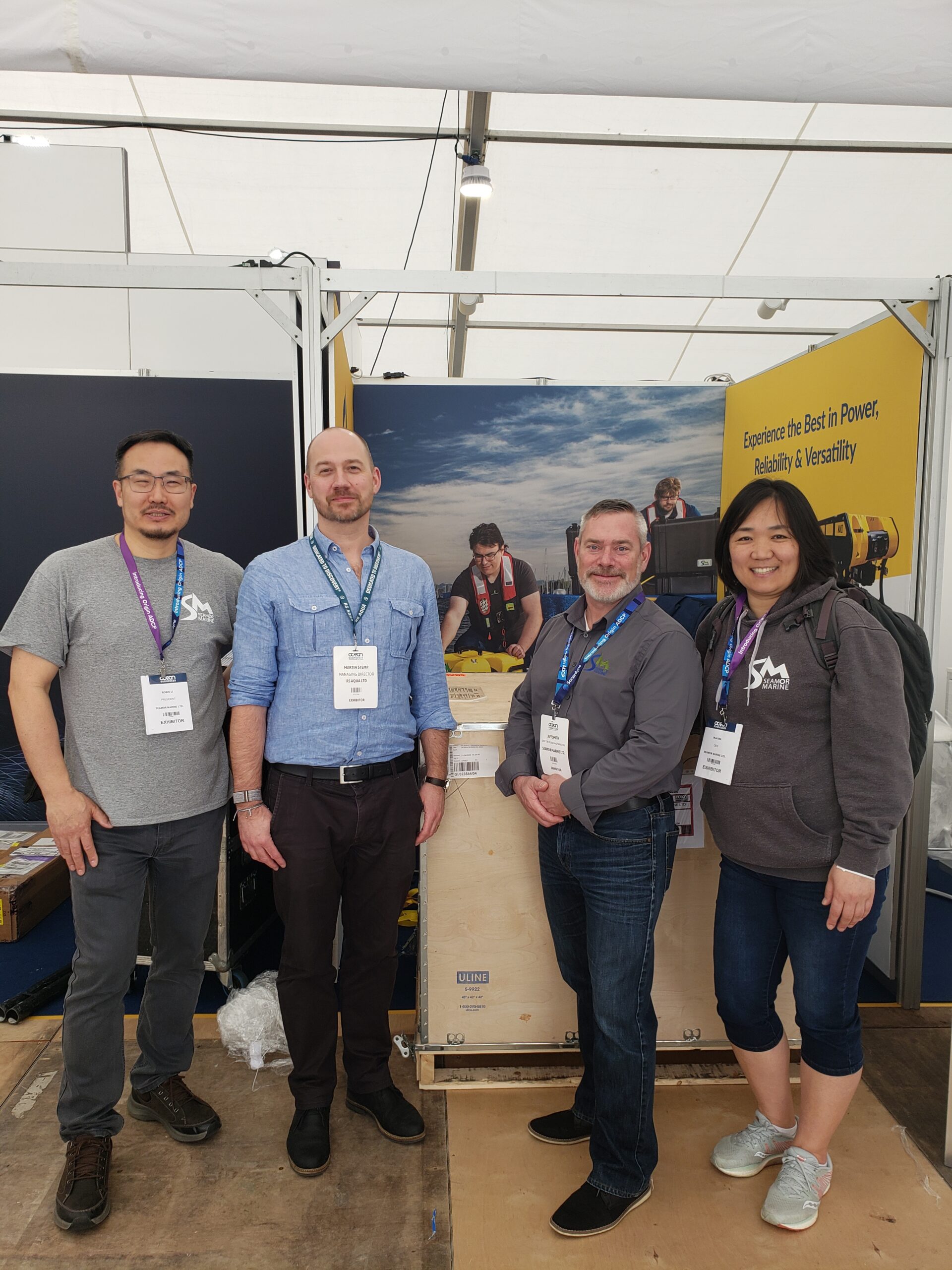 The SEAMOR Marine team is all set for Ocean Business 2023! - SEAMOR ...